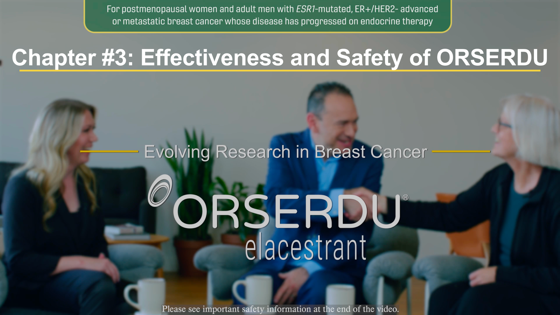 Metastatic Breast Cancer Patient Stories | ORSERDU® (elacestrant)