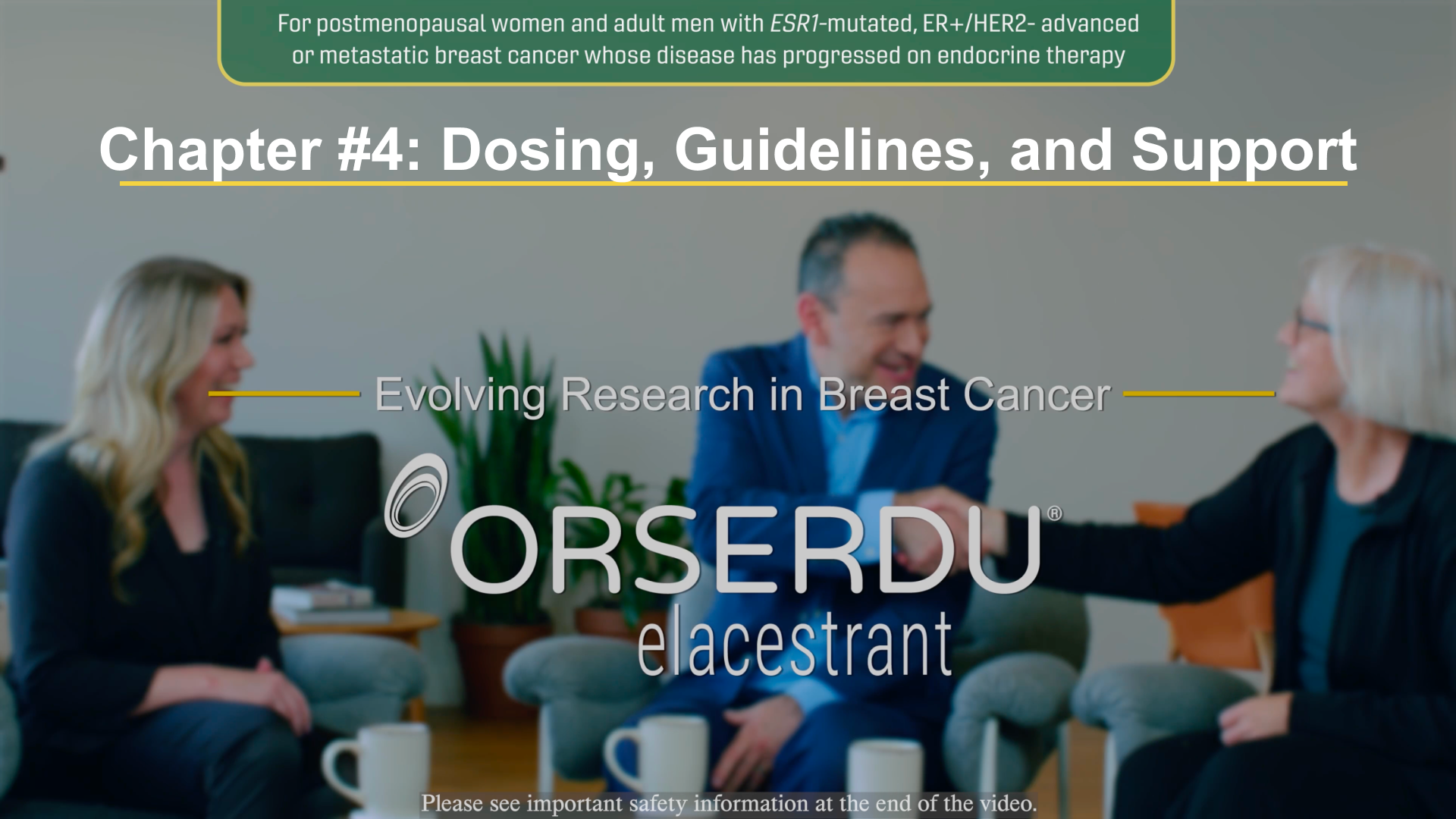 Metastatic Breast Cancer Patient Stories | ORSERDU® (elacestrant)